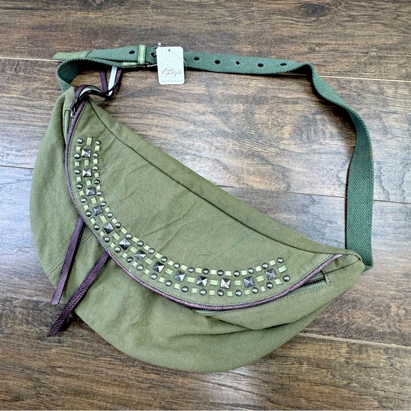 Free People | Bags | Free People Crossbody Bag At Ease Embellished ...